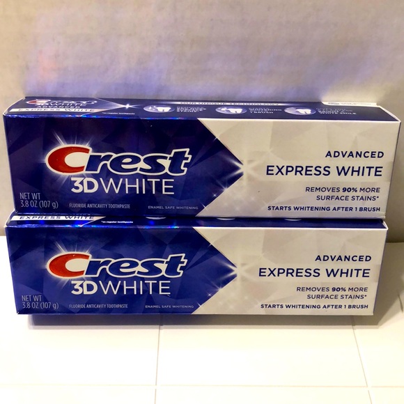 Crest | Bath & Body | Crest 3d White Advanced Express White Set Of 2 ...